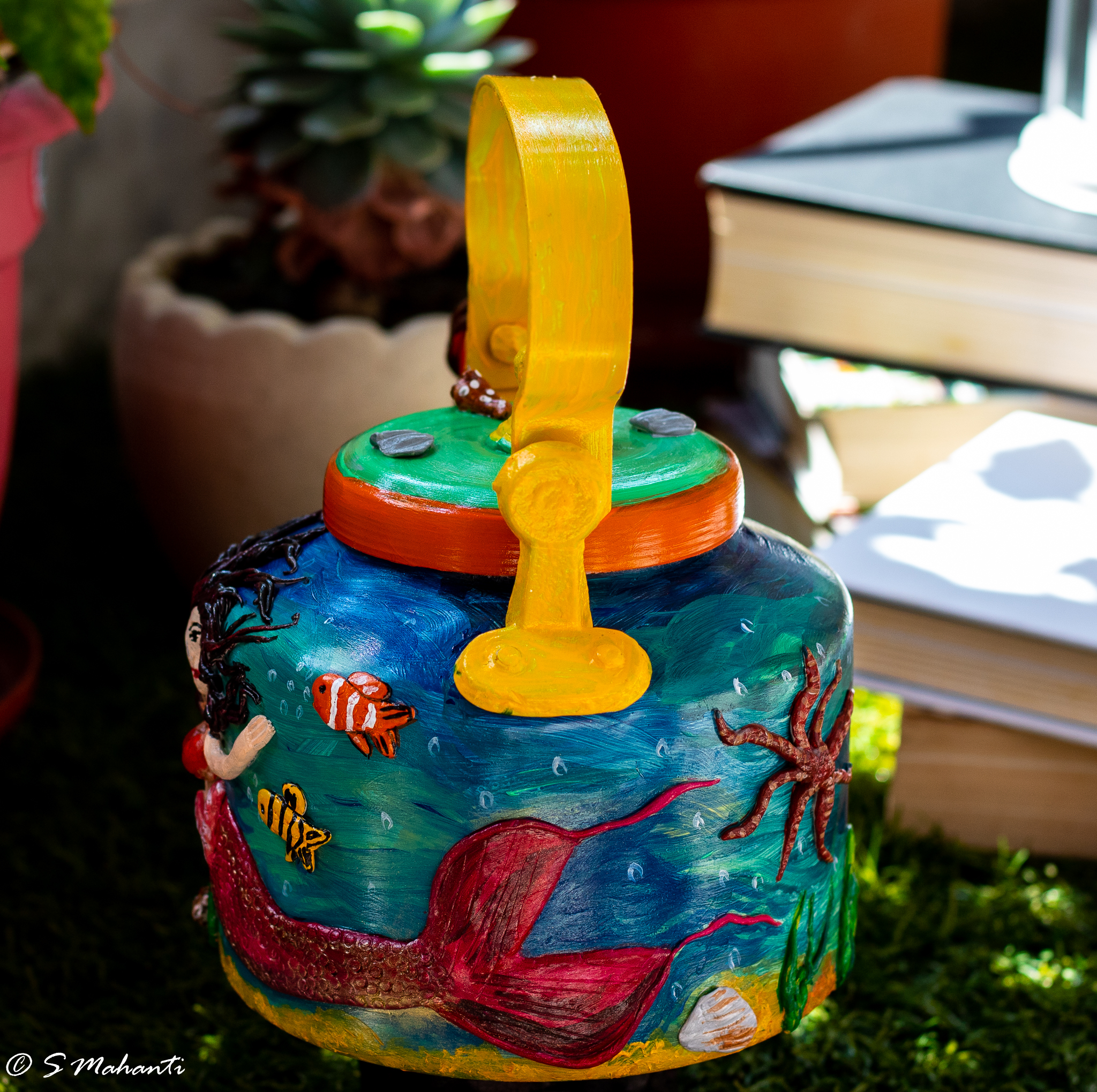 Creative Corner Mermaid Themed Decorative Kettle | Hitchki