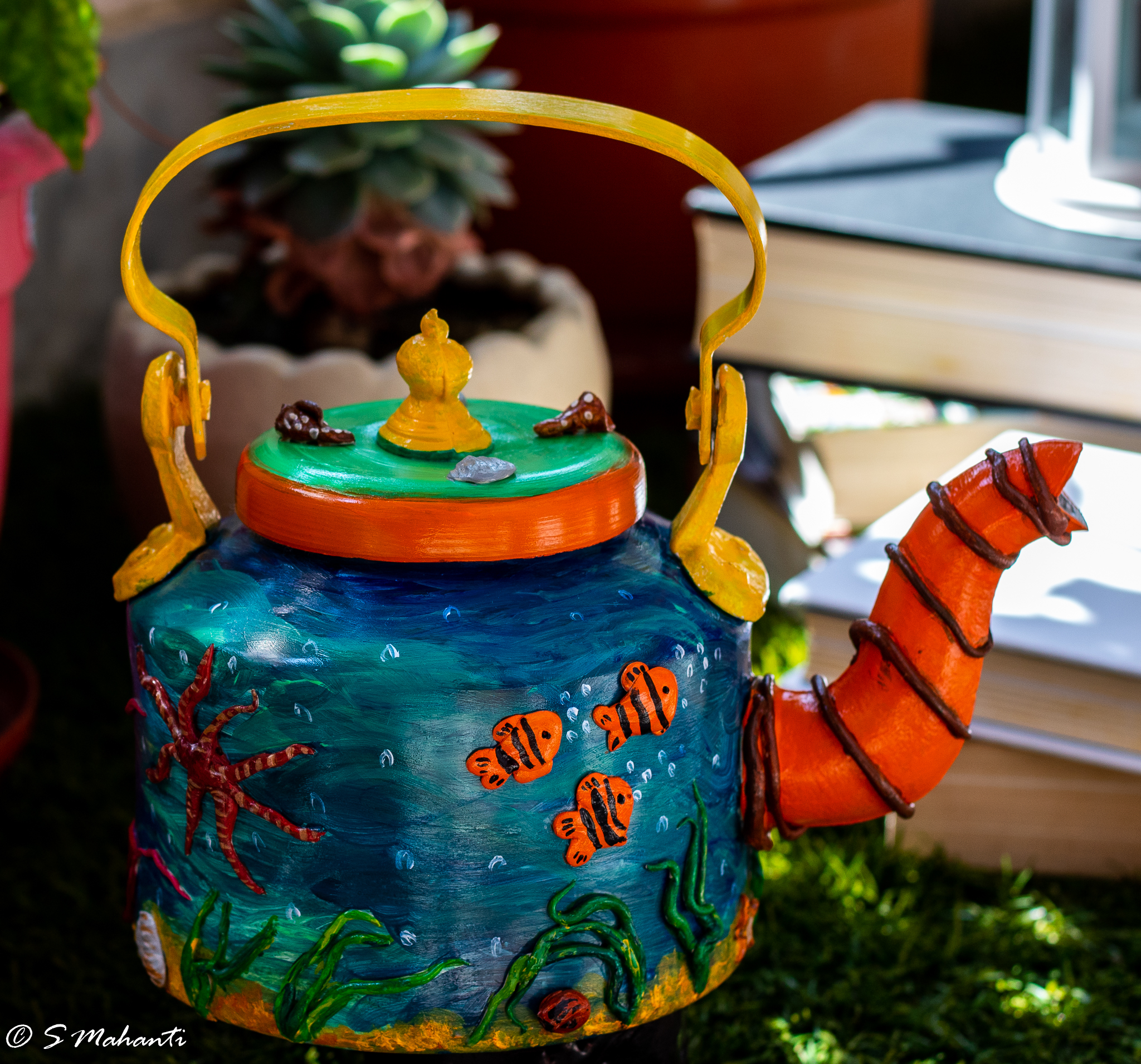 Creative Corner Mermaid Themed Decorative Kettle | Hitchki