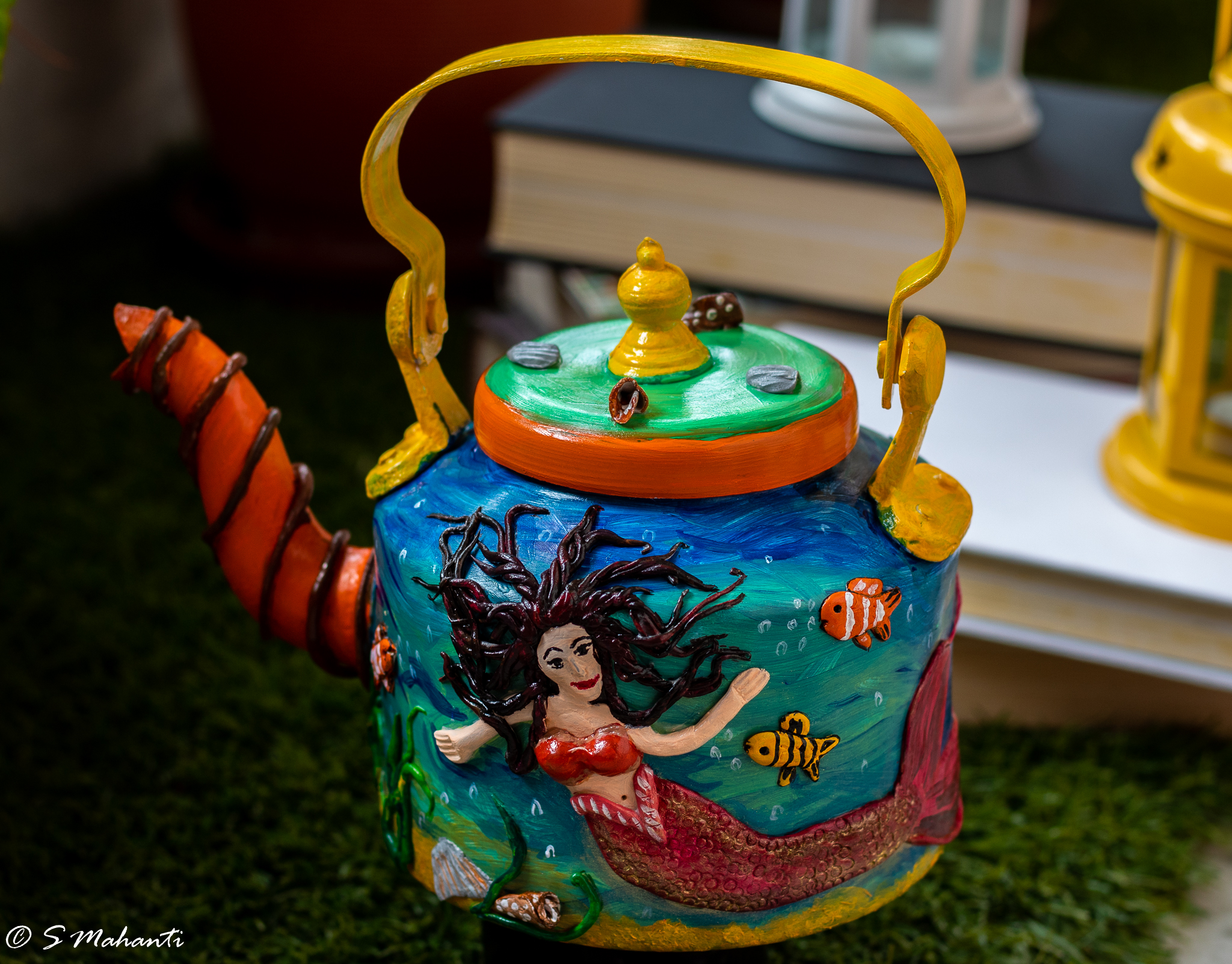 Creative Corner Mermaid Themed Decorative Kettle | Hitchki